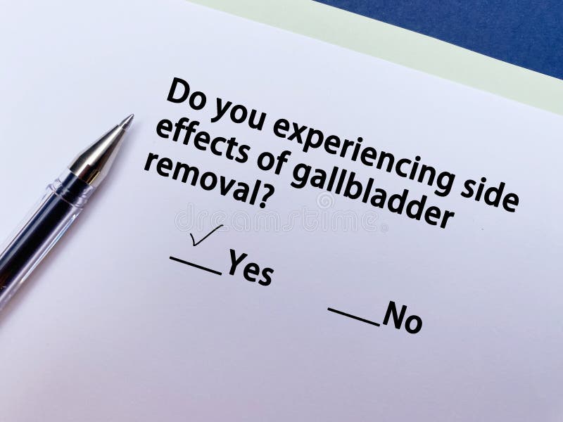 Questionnaire about Side Effects Stock Illustration - Illustration of ...