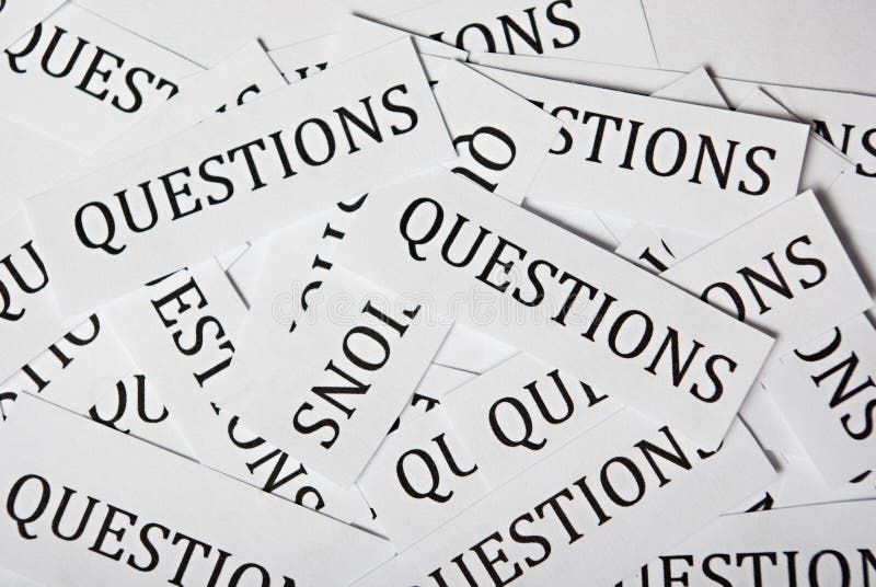 Questions stock image. Image of ideas, confusion, asking - 20631309