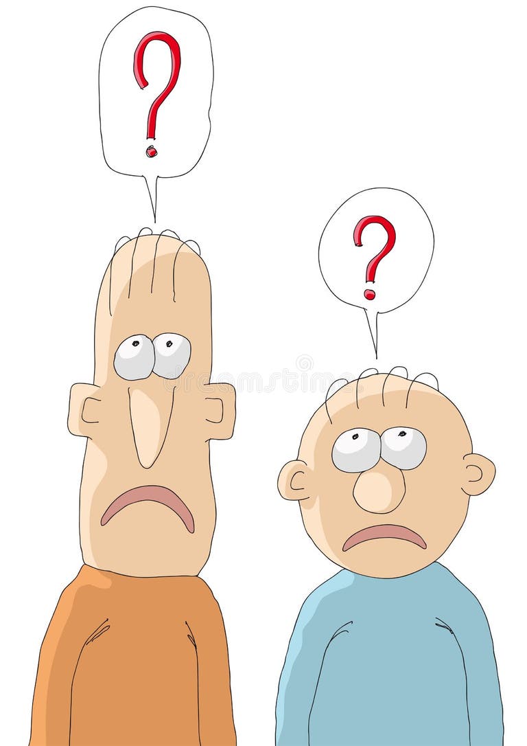 Two People Asking Questions Stock Illustrations – 70 Two People Asking ...