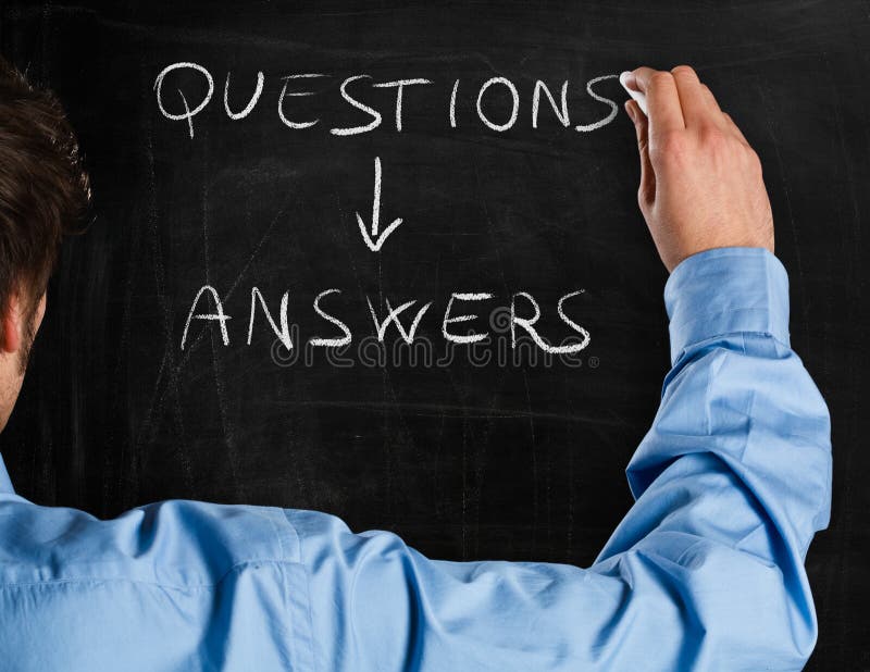 Any questions stock photo. Image of complicated, college - 23082102