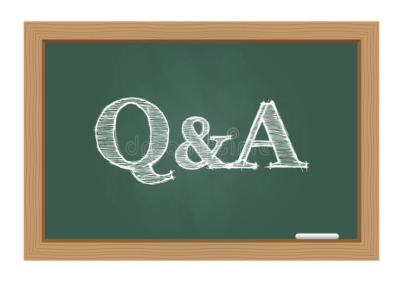 Questions Answers Choice stock illustration. Illustration of choices ...