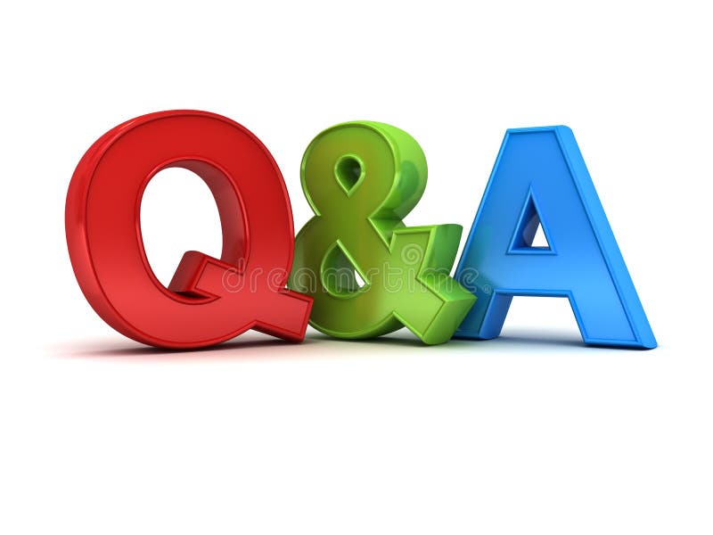 Questions and Answers Concept Q and a Word with Computer Hand Cursor ... Questions and Answers Concept Q and a Word with Computer Hand Cursor ...
