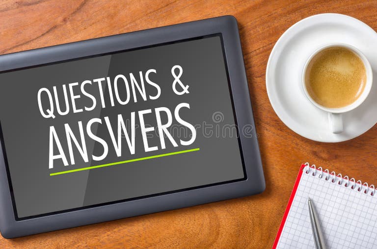 Questions and Answers stock image. Image of display, assistance - 48465079