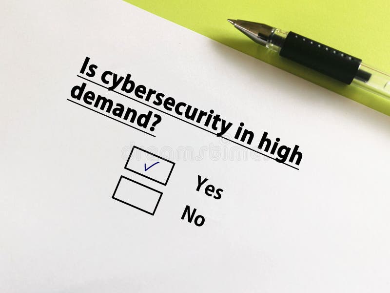 Questions about Cyber Security Stock Image - Image of demand, system ...