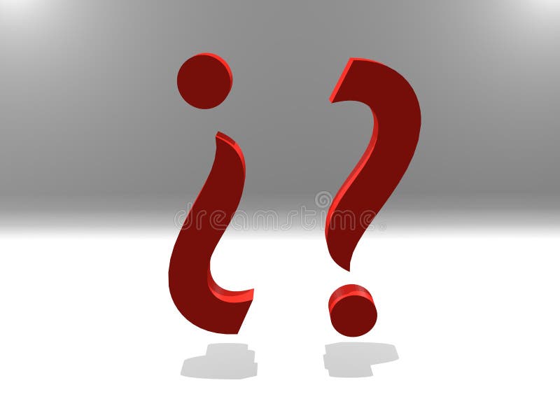 Questions of the Day, Question Marks Stock Illustration - Illustration ...