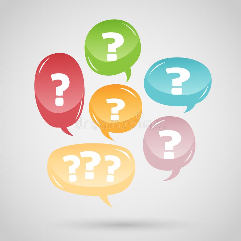 Colorful Questions Stock Illustrations – 1,921 Colorful Questions Stock ...