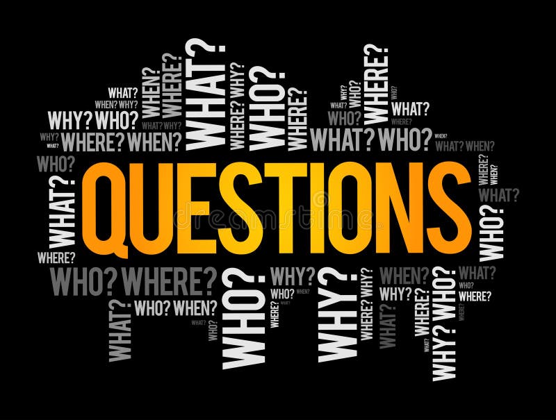 Questions Word Cloud Stock Illustrations – 740 Questions Word Cloud ...
