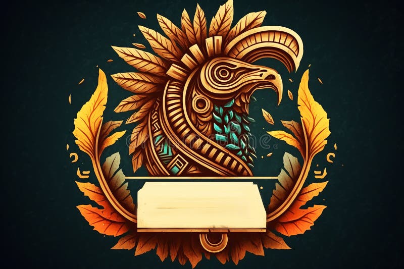 Quetzalcoatl Logo Stock Illustrations – 22 Quetzalcoatl Logo Stock ...