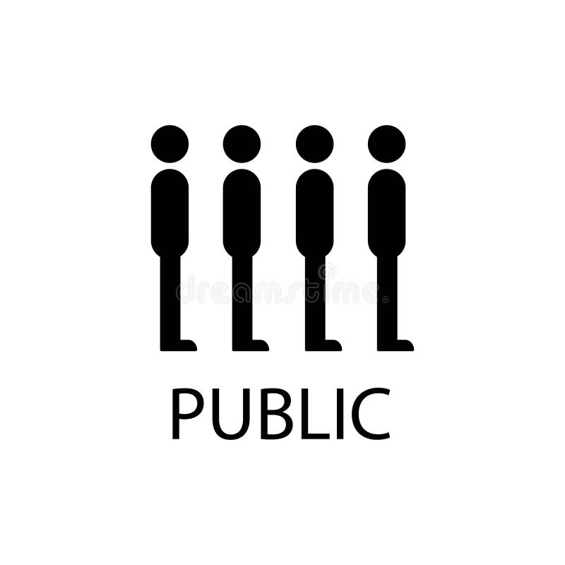 Queue Icon, Symbol Line Design Template Stock Vector - Illustration of ...