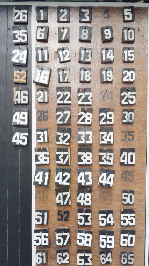 Queue number stock image. Image of numeral, textures - 68624923