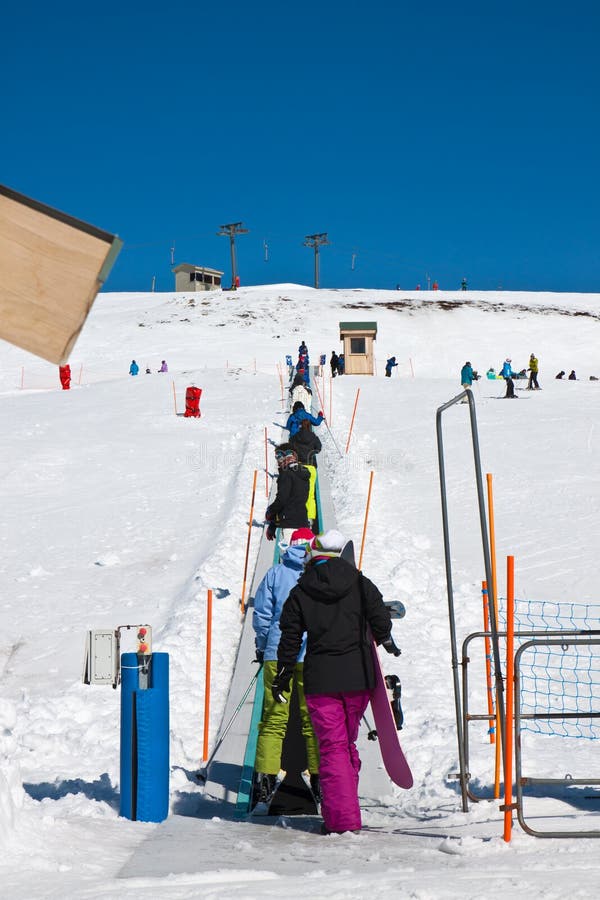Aerial Lift in Uludag in Bursa Turkey Stock Image - Image of turkish ...