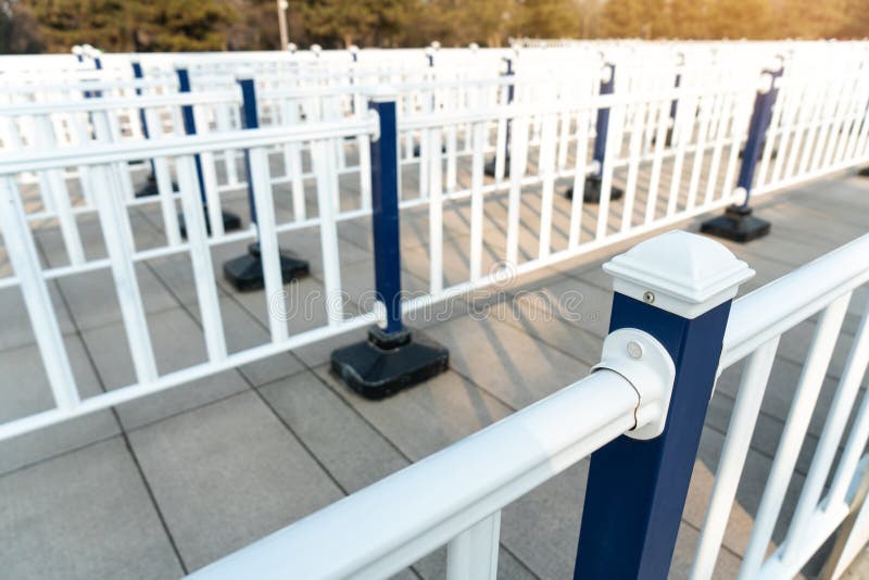 Queue Stand, Queue Up Stand Barrier Outdoor. Control Area Queue for ...