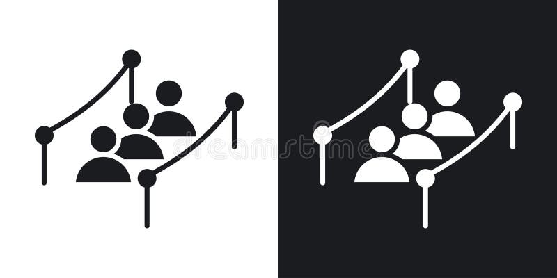 Queue Silhouette Stock Illustrations – 1,003 Queue Silhouette Stock ...