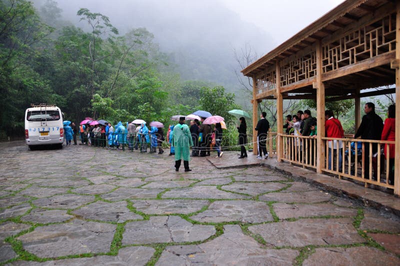 Queuing for buses editorial stock image. Image of educate - 29430784