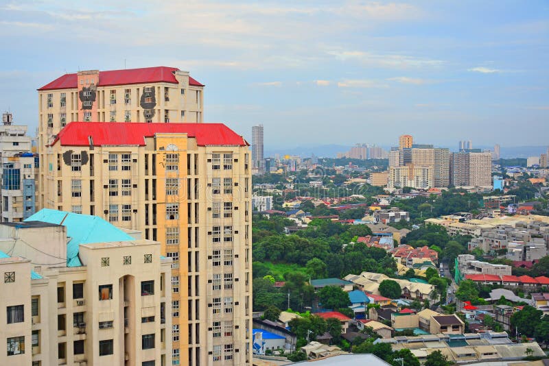 Quezon City Overview in Philippines Editorial Photo - Image of ...