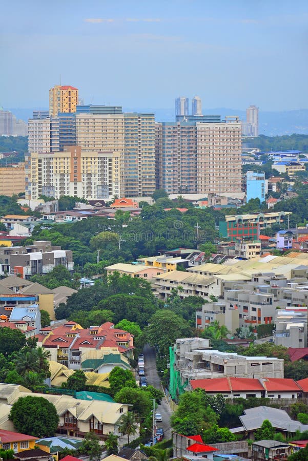 Quezon City Overview in Philippines Editorial Photo - Image of scene ...