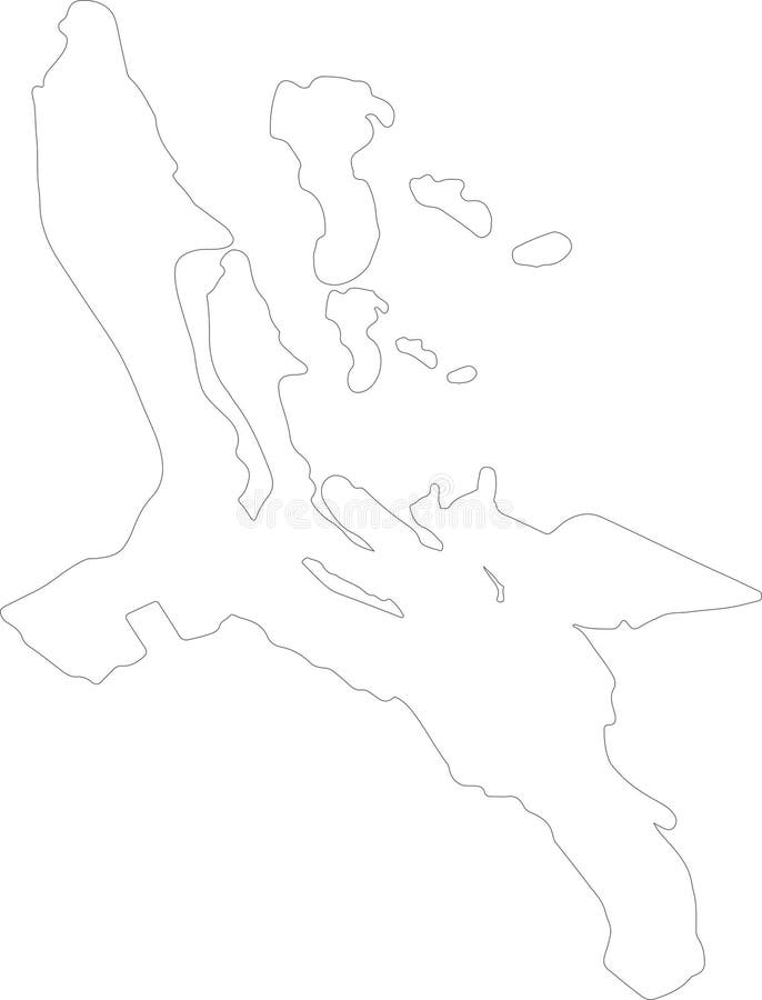 quezon city north philippines outline map