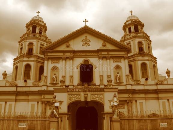 Quiapo Church stock photo. Image of cross, manila, quiapo - 4405702