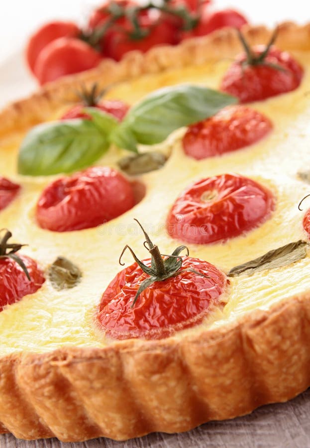 Quiche stock image. Image of quiche, dinner, cuisine - 25252167