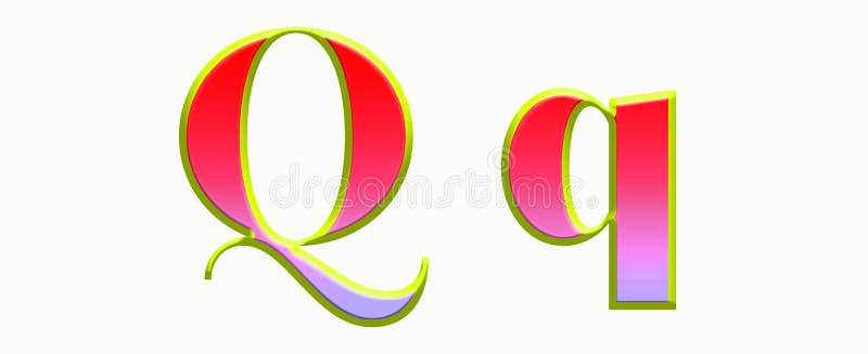 Quiche Font Fonts Gradient Sans Serif Alphabet Letters Calligraphy ...