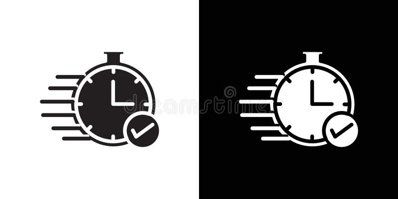 Quick Approval Icon Vector Flat Thin Line Illustration Stock Vector ...