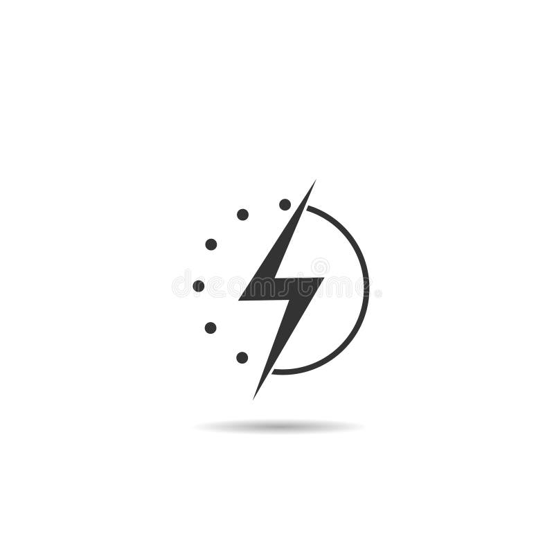 Quick charge icon stock illustration. Illustration of electronic ...