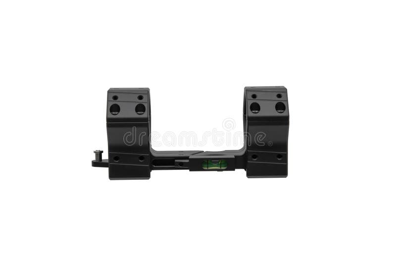 Quick Disconnect Sniper Cantilever Scope Mounts on White Background ...