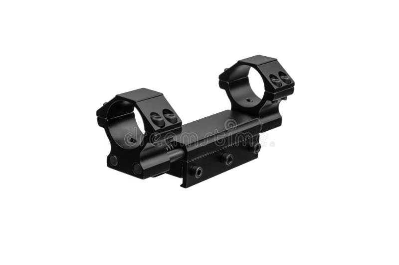 Quick Disconnect Sniper Cantilever Scope Mounts on White Background ...
