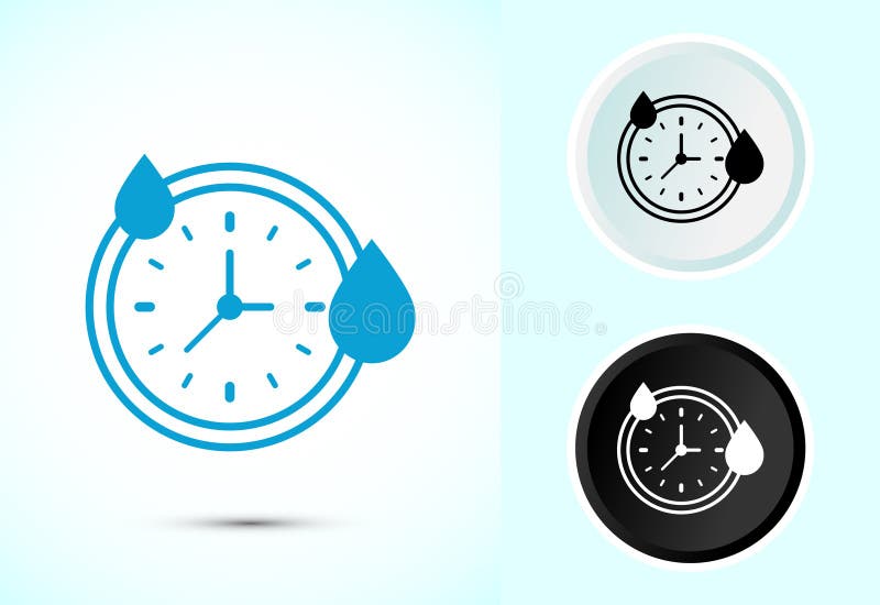 Quick Dry Icon Design Illustration. Fast Dry Cleaning Service Sign ...