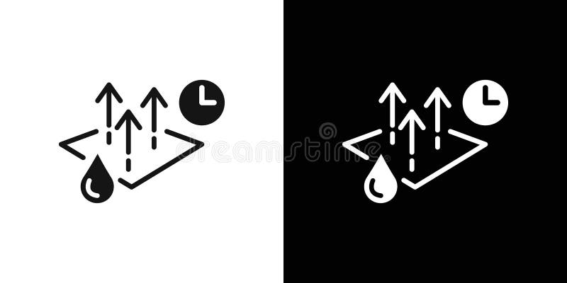 Quick Dry Icon Logo Set Vector Stock Vector - Illustration of line ...