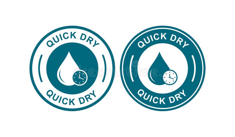 Quick Dry Icon Stock Illustrations – 143 Quick Dry Icon Stock ...