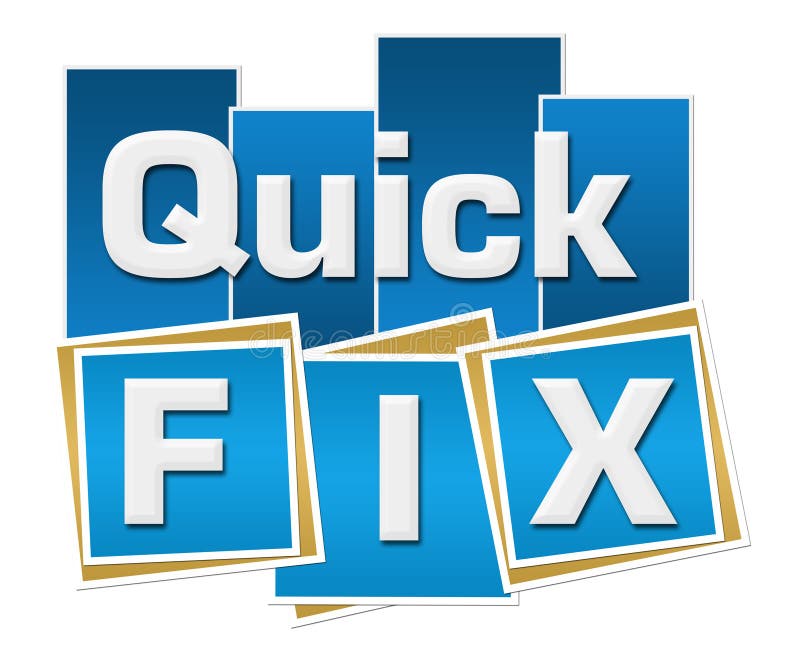 Quick Fix Stock Illustrations – 1,361 Quick Fix Stock Illustrations ...
