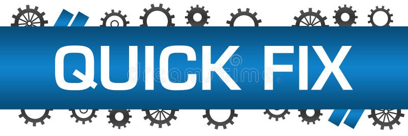 Quick Fix Easy Solution Stock Illustrations – 60 Quick Fix Easy ...