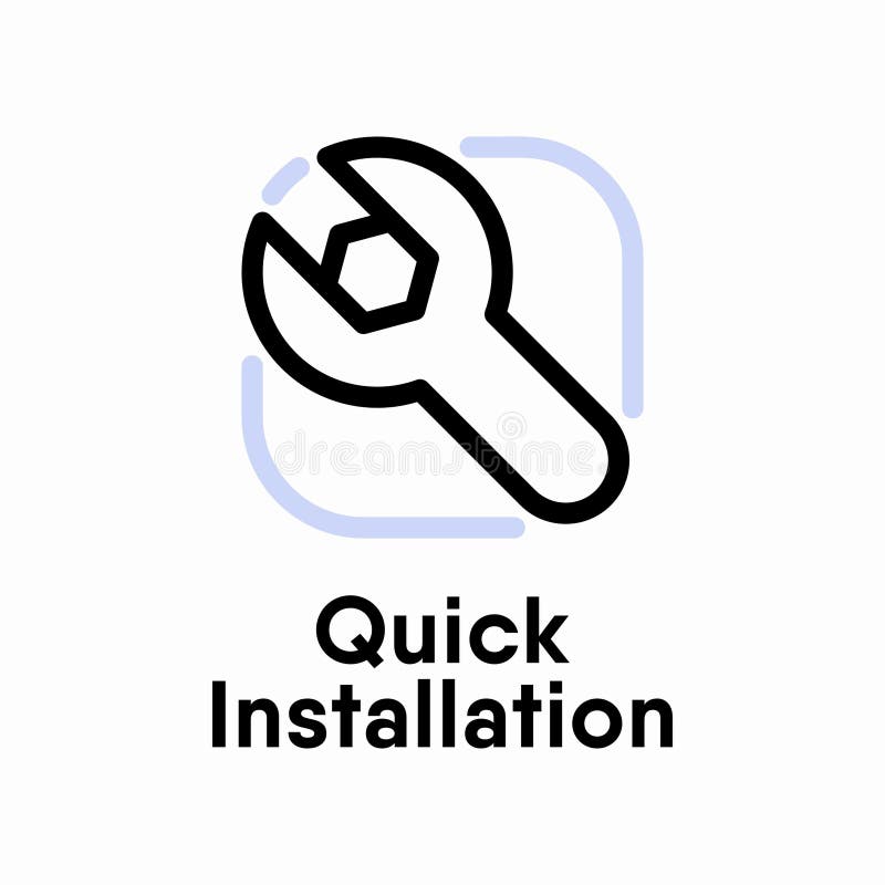 Quick Installation Stock Illustrations – 332 Quick Installation Stock ...