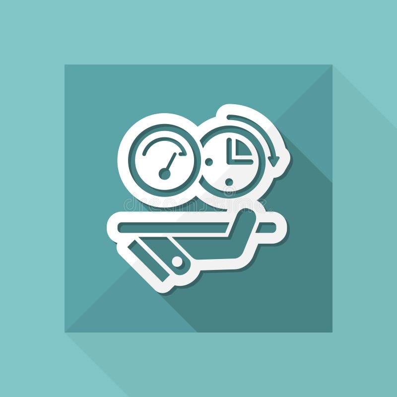 Quick performance stock vector. Illustration of assistance - 119147996