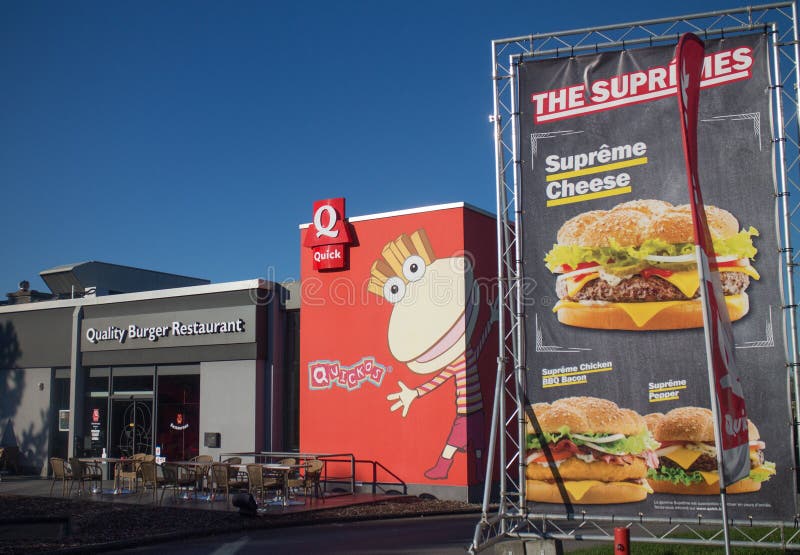 Fast Food Restaurant Interior Editorial Stock Photo - Image of full ...