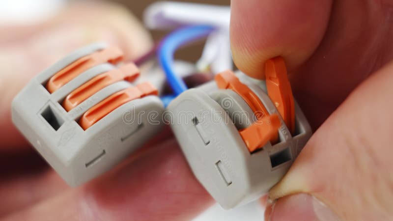 Quick-release Terminals. Modern Connection of Electrical Appliances ...