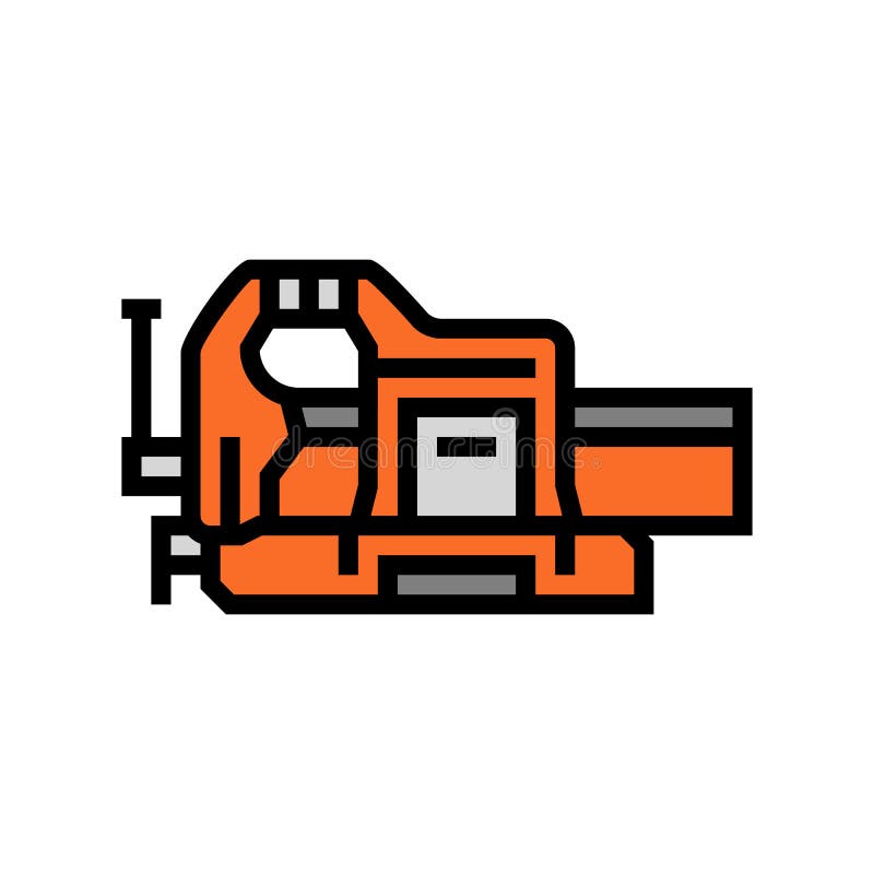 Quick Release Vice Color Icon Vector Illustration Stock Illustration ...