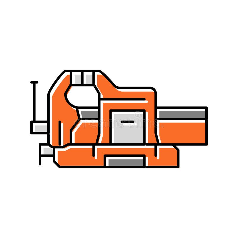 Quick Release Vice Color Icon Vector Illustration Stock Illustration ...
