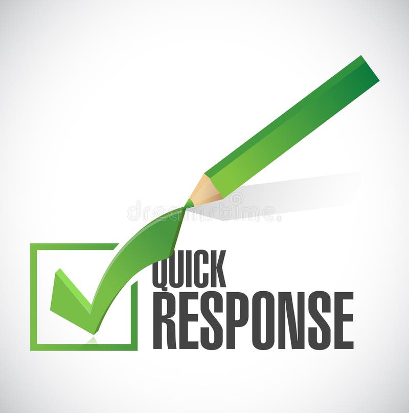 Quick Response Stock Illustrations – 2,100 Quick Response Stock ...