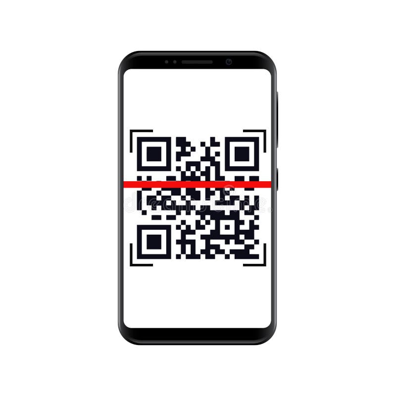 Quick Response Code, Inscription Scan Me, QR Code for Smartphone â ...