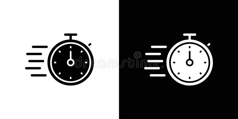 Quick Response Icon Flat Fill Set Collection Stock Vector ...