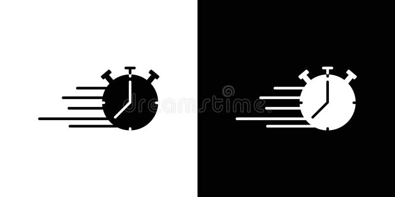 Quick Response Icon Outline Sign Symbol Set Stock Vector - Illustration ...