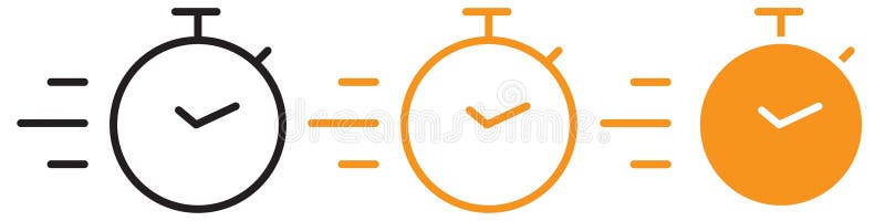 Quick Response Icon Set Immediate Action Illustrations for ...