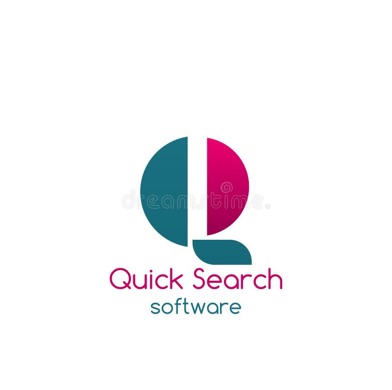 Quick Search Software Vector Sign Stock Vector - Illustration of ...