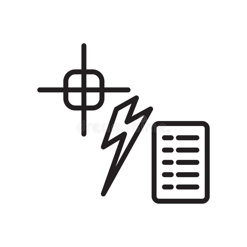 Quick Selection Icon Vector Sign and Symbol Isolated on White Ba Stock ...