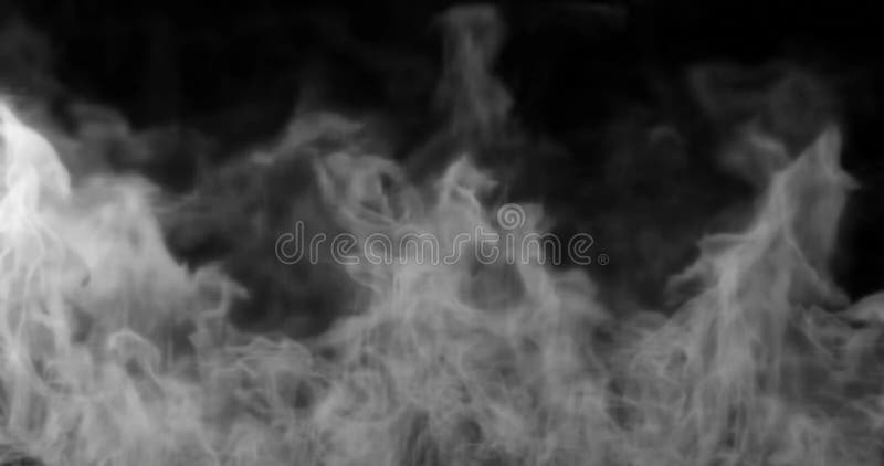 Quick Steam or Gas Smoke for Video Overlay Stock Video - Video of flow ...