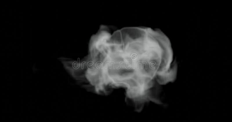 Quick Steam or Smoke for Video Overlay Stock Footage - Video of looping ...