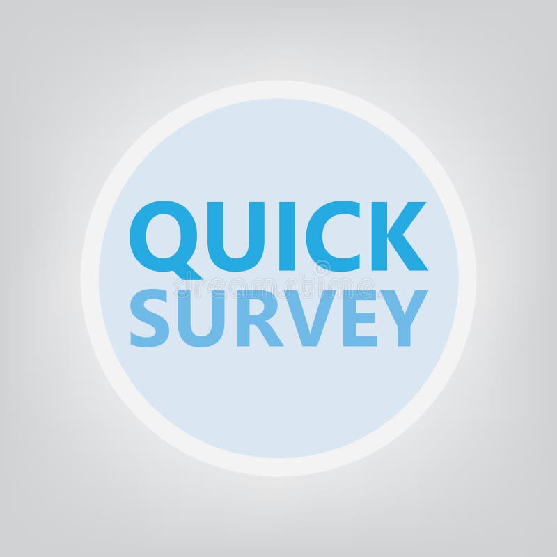 Quick Survey Stock Illustrations – 639 Quick Survey Stock Illustrations ...