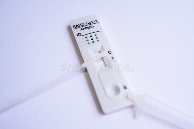 Rapid Antigen Test Kits of SARS-CoV-2 Stock Image - Image of equipment ...